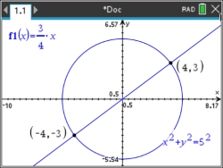 Linear Quadratic Systems (Parabolas and Circles) - MathBitsNotebook(Geo)