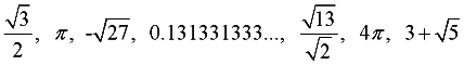 Irrational Numbers - MathBitsNotebook(JrMath)